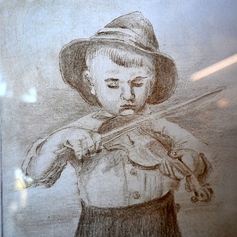 Obraz "Janko Muzykant"-Rękodzieło-ZAZ Caritas Kielce